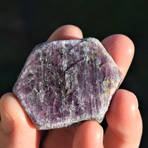 1-2" Ruby Corundum Natural Rough (raw) Hexagons -india - Etsy