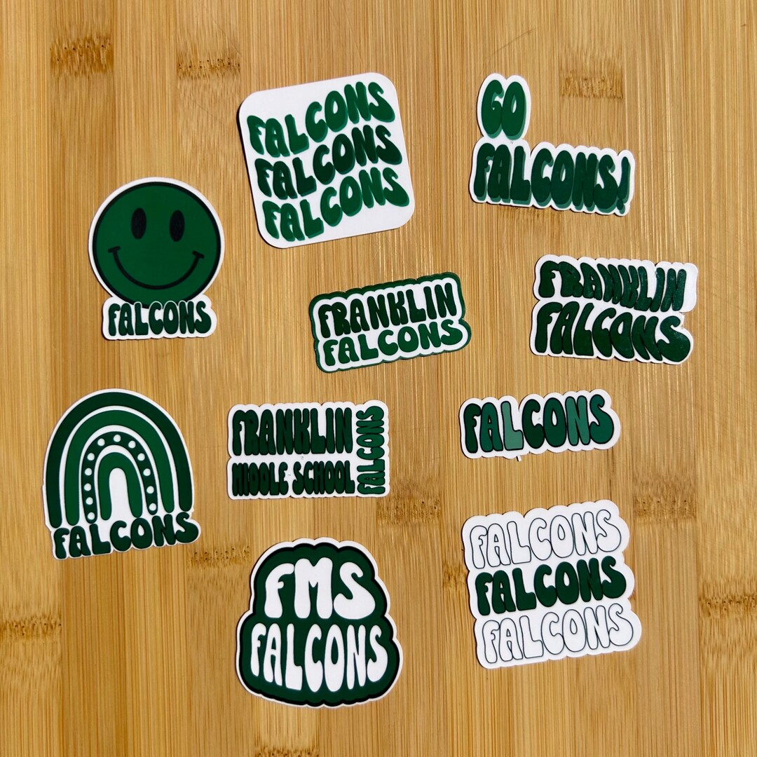 Custom School Stickers • College Stickers • Water Resistant Stickers ...