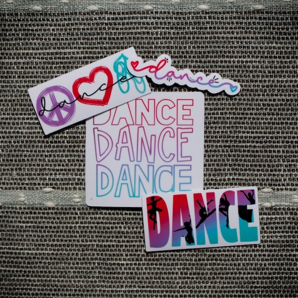 Dance Stickers - Etsy