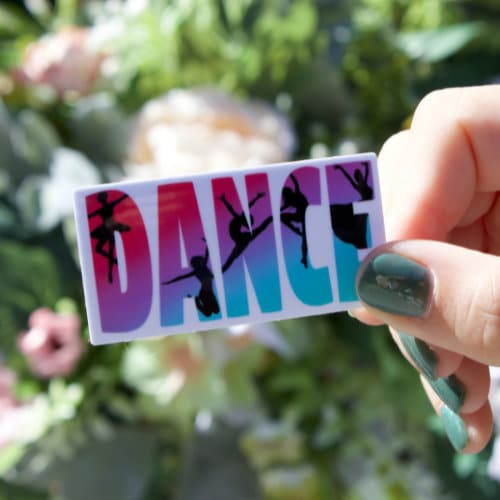 Dance Sticker Pack Waterproof Stickers Sticker Pack - Etsy