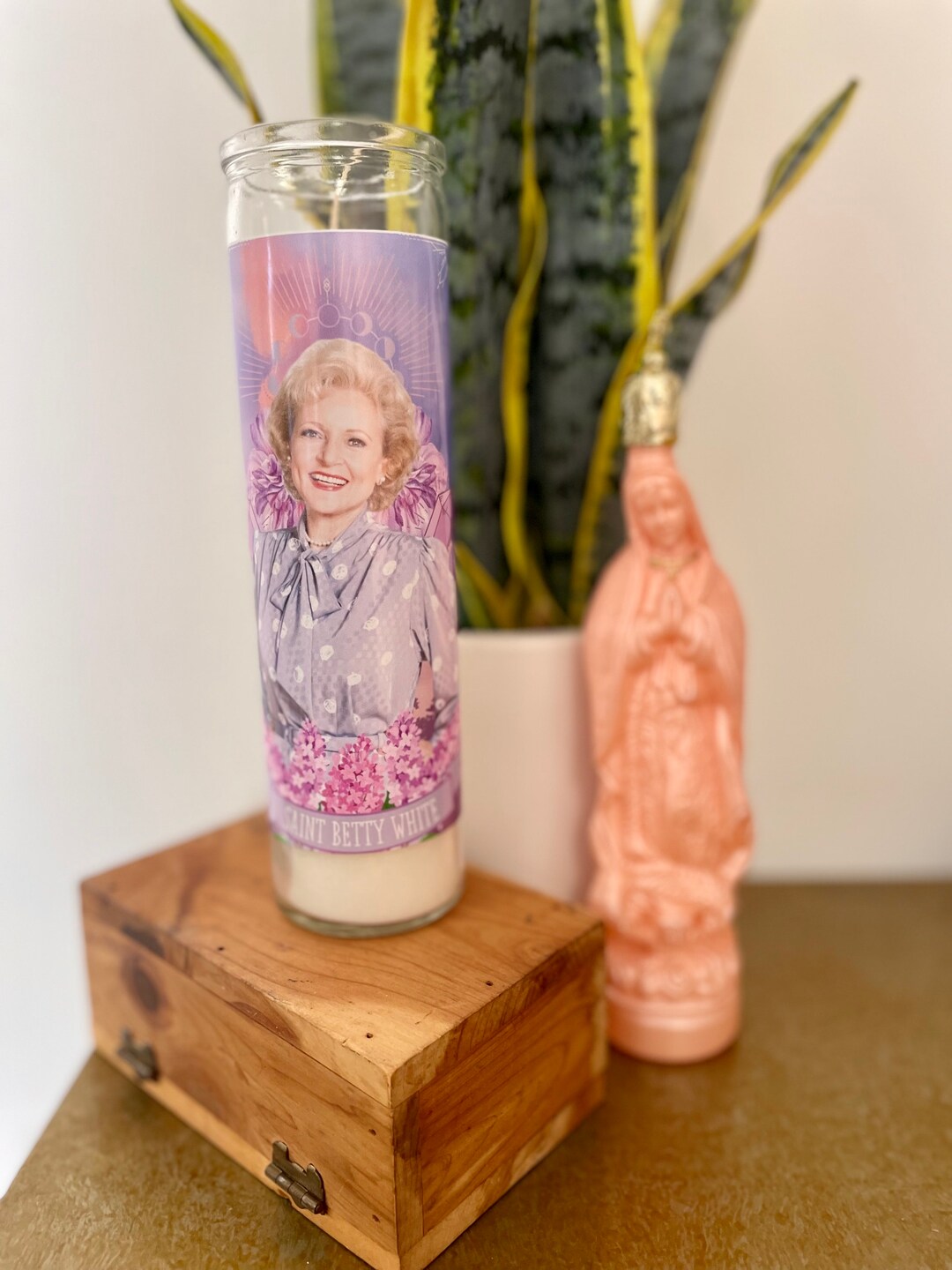 The Luminary Betty White Altar Candle - Etsy