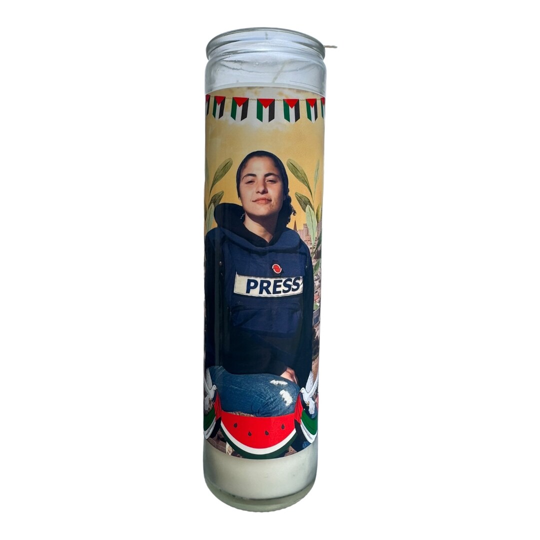 Bisan Palestine Altar Candle - Etsy