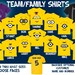 Discount 12-pack Team Shirts, Family Vacation Shirts, Halloween Costume ...