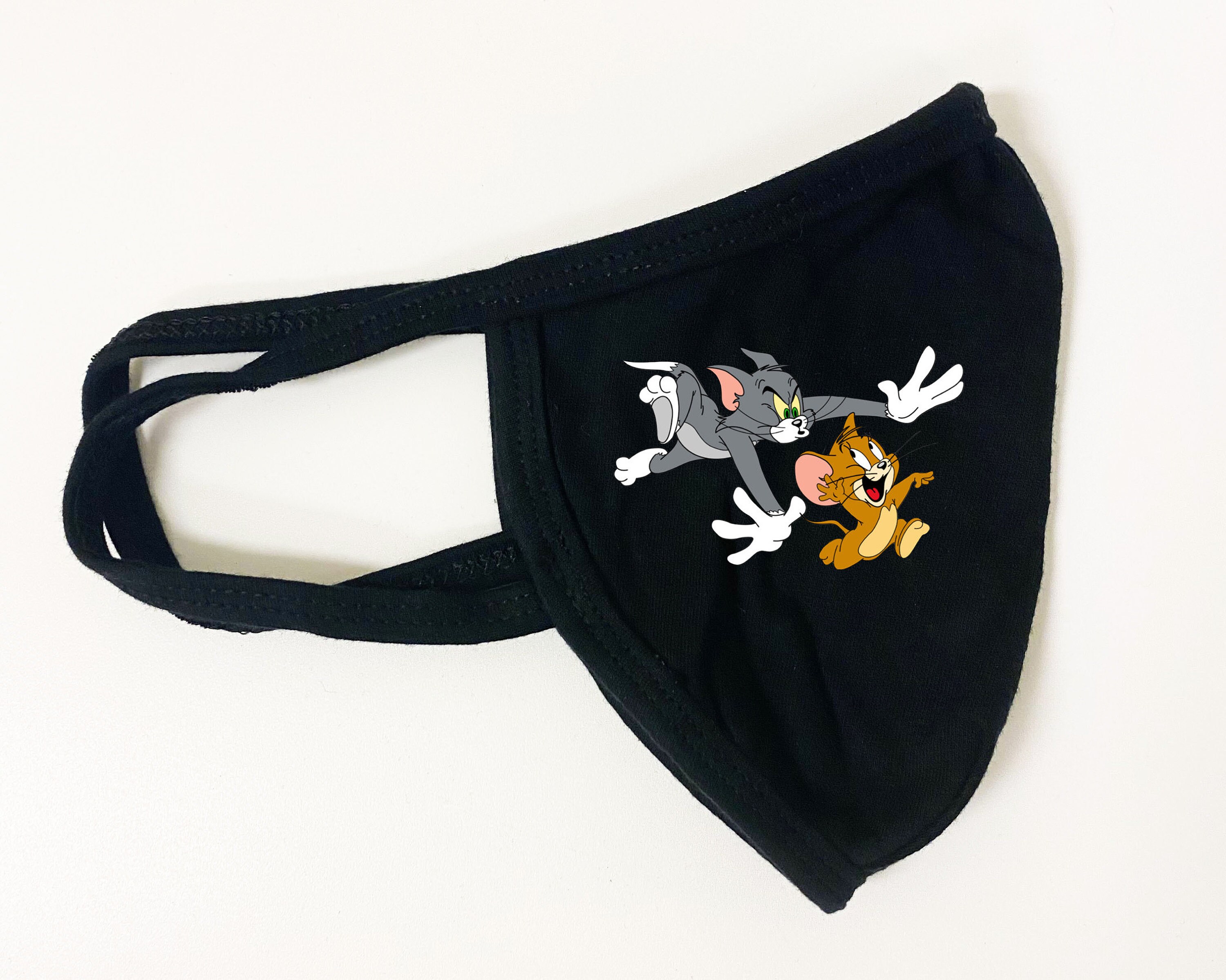 Tom and Jerry Face Mask Neck Gaiter Adjustable mask 3ply | Etsy