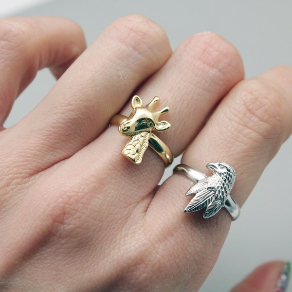 Giraffe Ring - Etsy