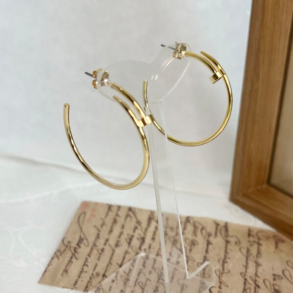 Nail Earrings - Etsy