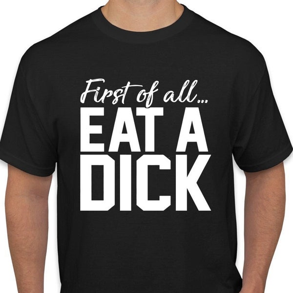 Funny Dick T Shirt Etsy