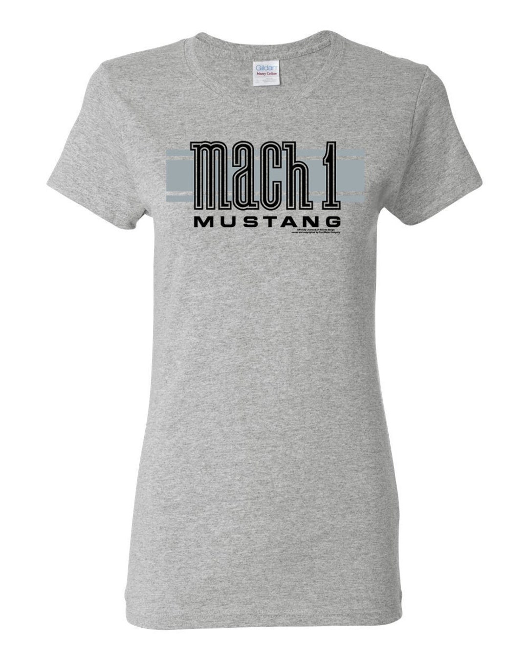 Mach 1 Ford Mustang Classic Racing Stripe Logo Novelty Merch Racing ...