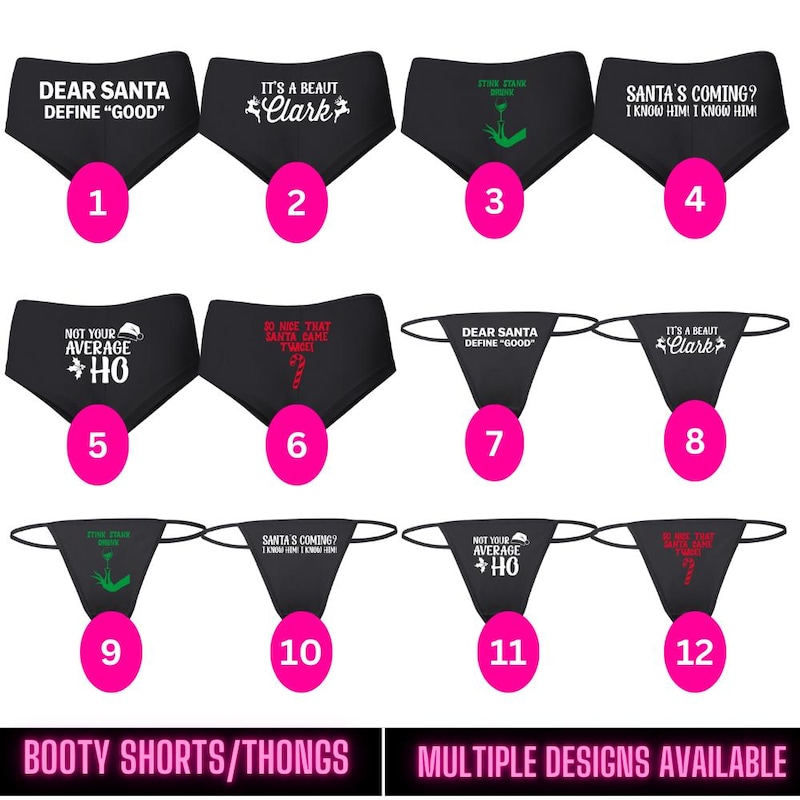 Funny Women Underwear Etsy