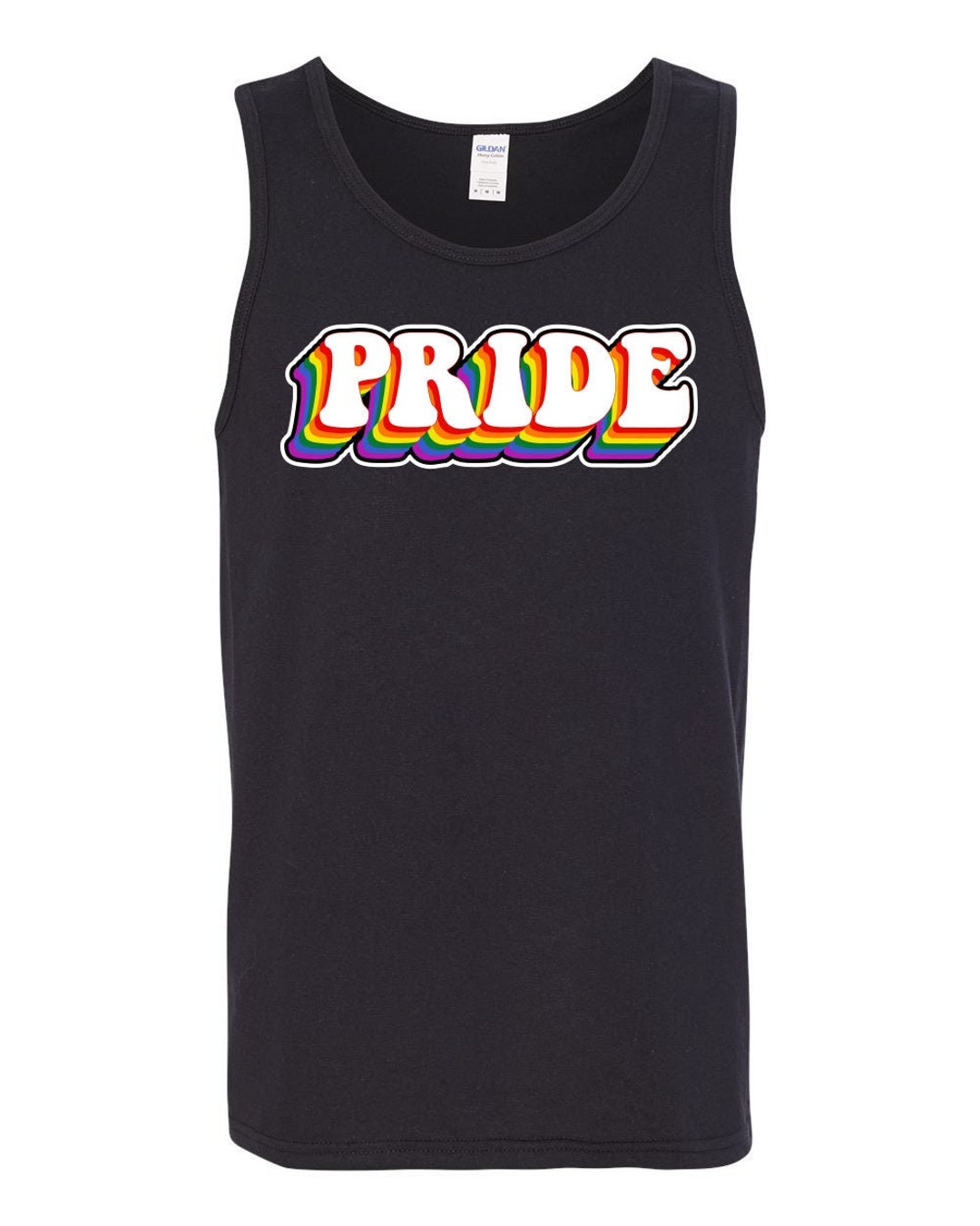 LGBTQ Retro Groovy Letters, LGBTQIA Pride, Queer Art, Queer Merch, Mens ...