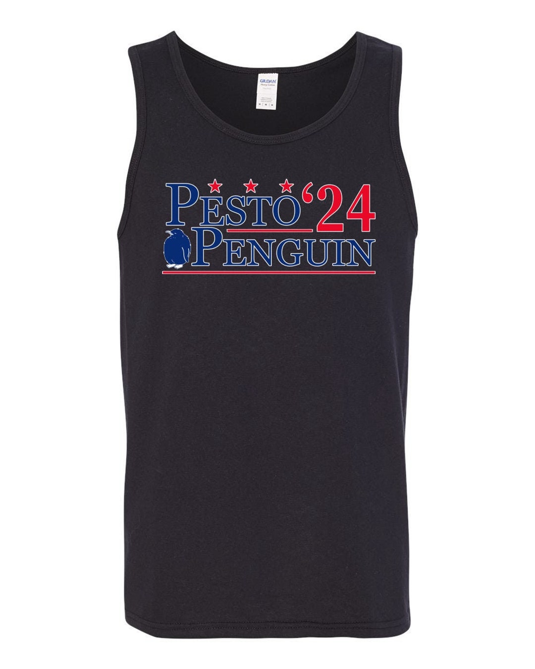 Pesto the Penguin 2024 Funny Animal Silhouette, Viral Meme Logo Parody ...