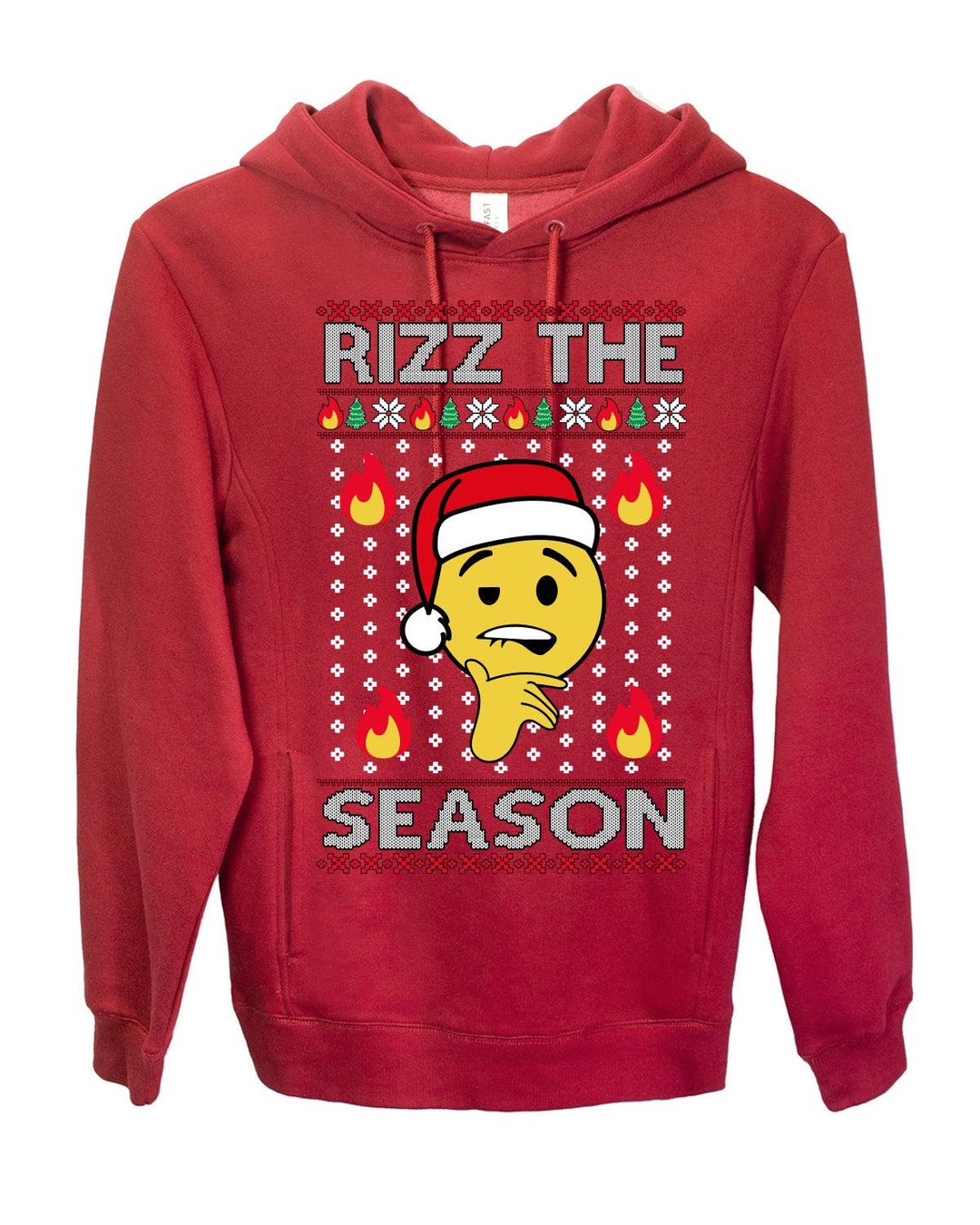 Rizz the Season, Viral Internet Fire Emoji Face Meme Romance Slang ...