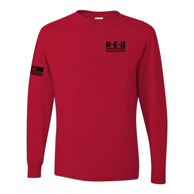 Red Deployment Shirt - Etsy