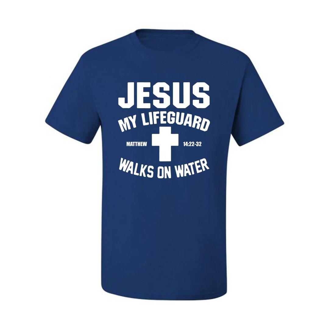 Jesus My Lifeguard Walks on Water Matthew 14:22, Story of Jesus ...