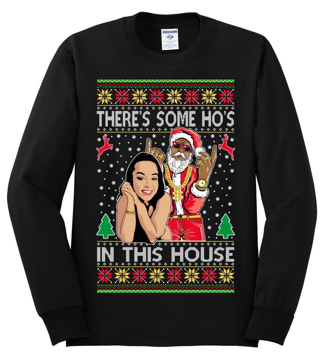 Santa the Plug Hos in This House Christmas Gifts Funny Xmas - Etsy