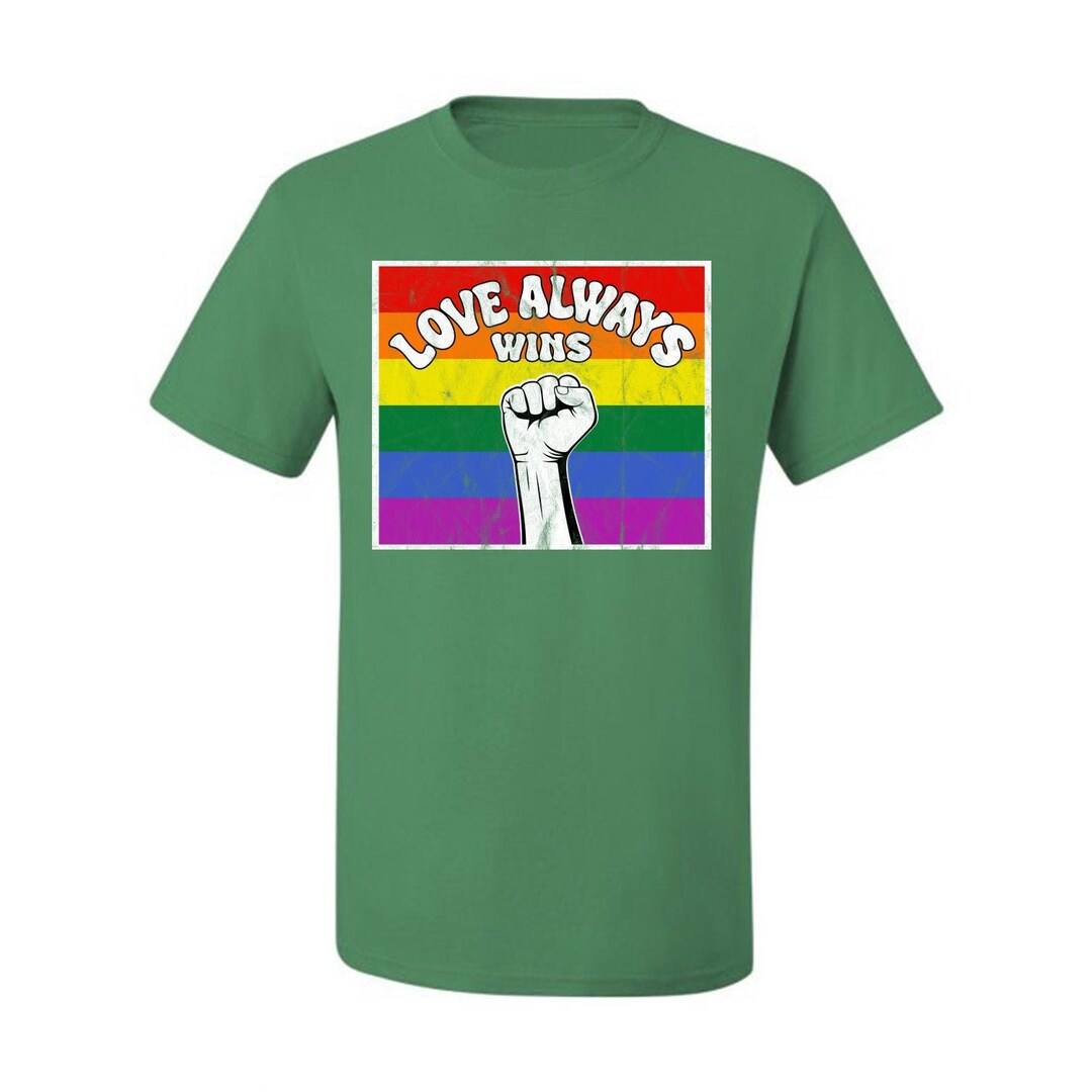Love Always Wins Pride Flag, LGBTQIA Pride, Queer Art, Queer Merch, Men ...
