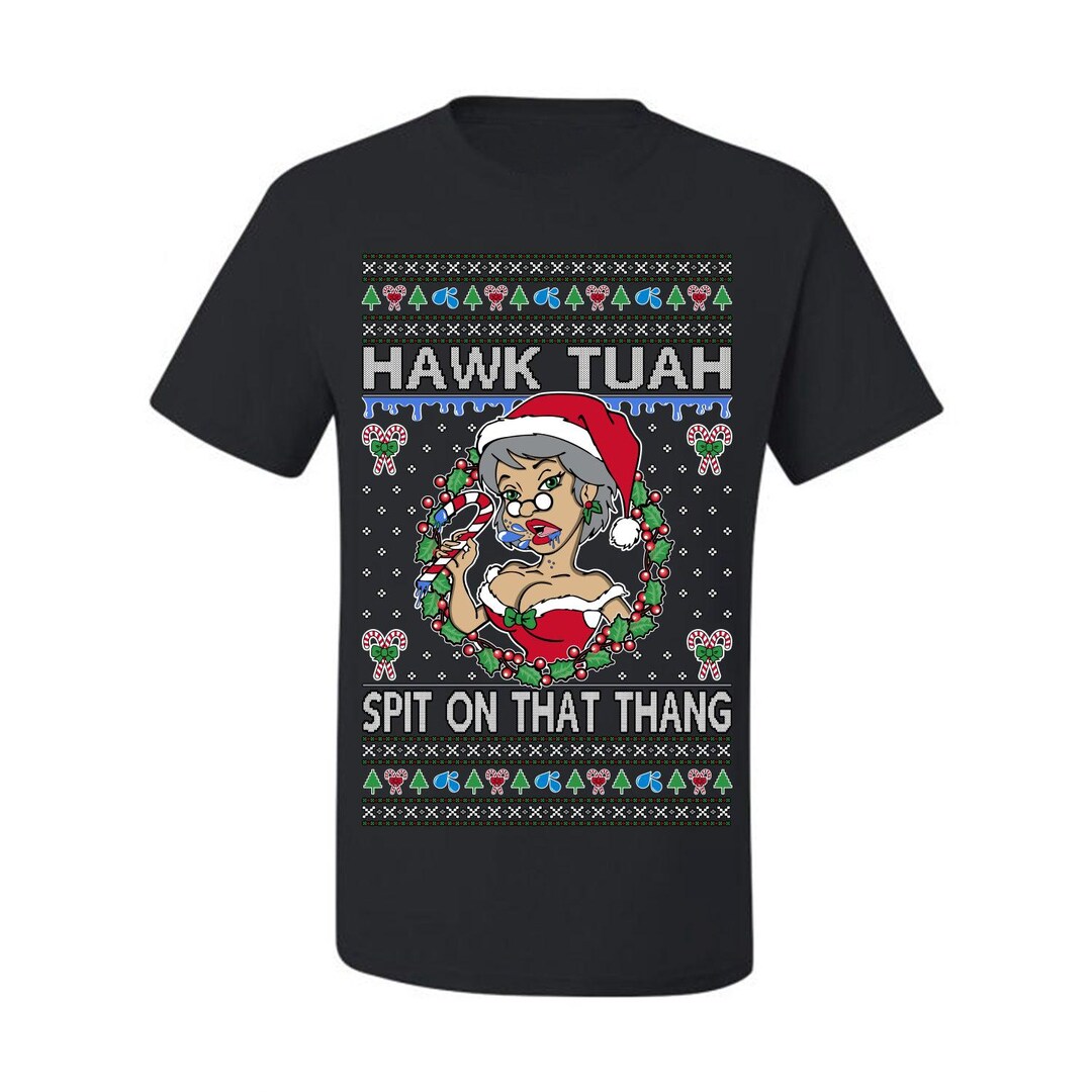 Hawk Tuah Spit on That Thang, Viral Hilarious Candy Cane Mrs Claus ...