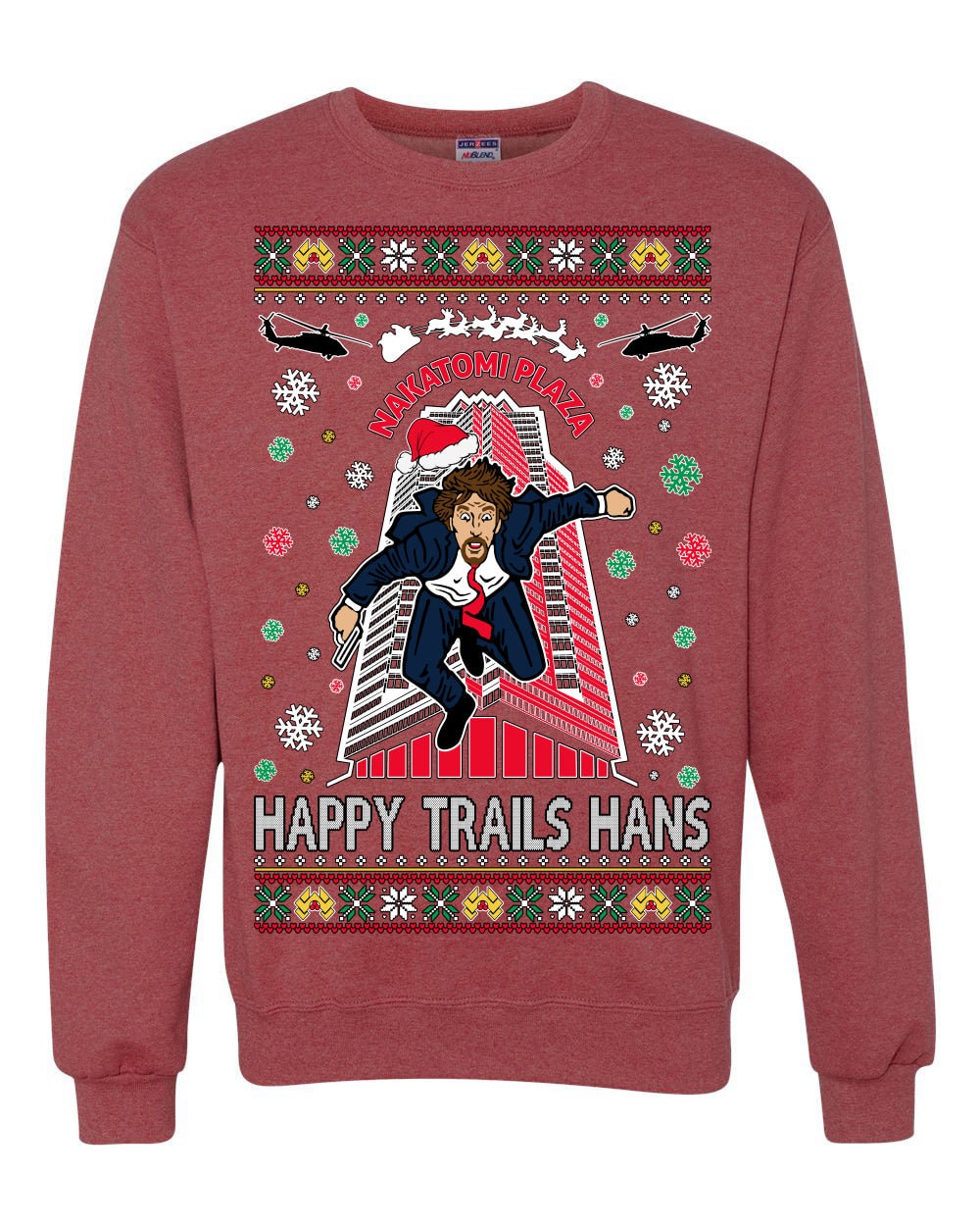 Die Hard Christmas Sweater sold by Jamie Kelly | SKU 657745 | Printerval UK