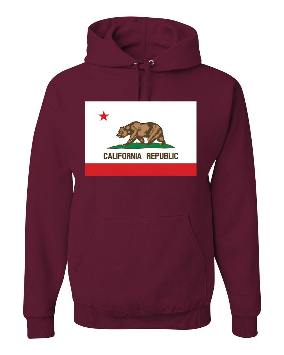 California Republic State Flag Bear, , Cali Flag Vintage, California ...