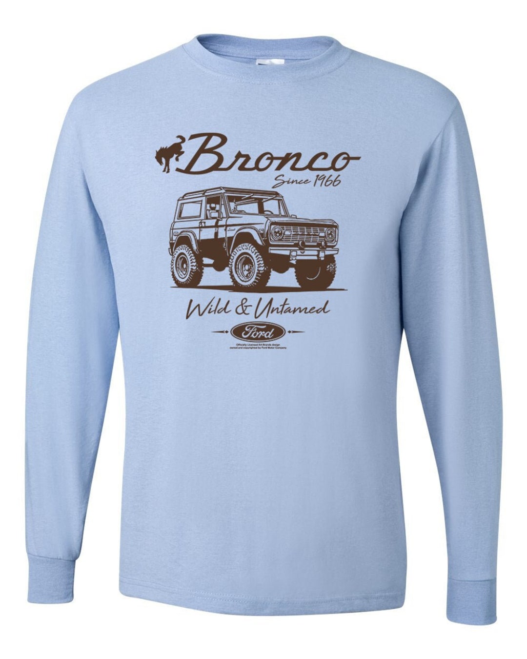 Ford Bronco Wild Untamed 1966, Classic Retro USA Motors Novelty Merch ...