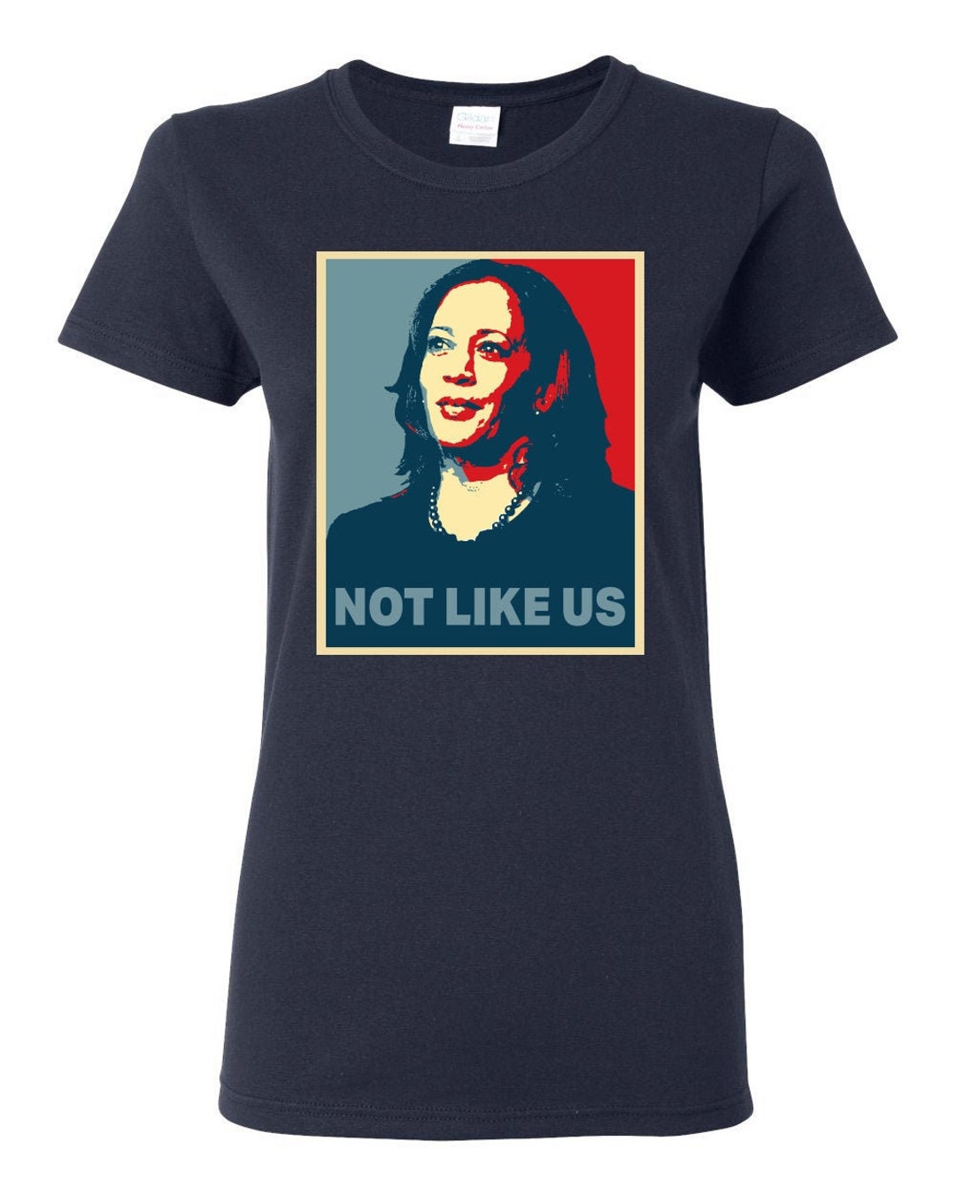 Kamala Harris They Not Like Us Hope Portrait Vote Democrat 2024 USA ...