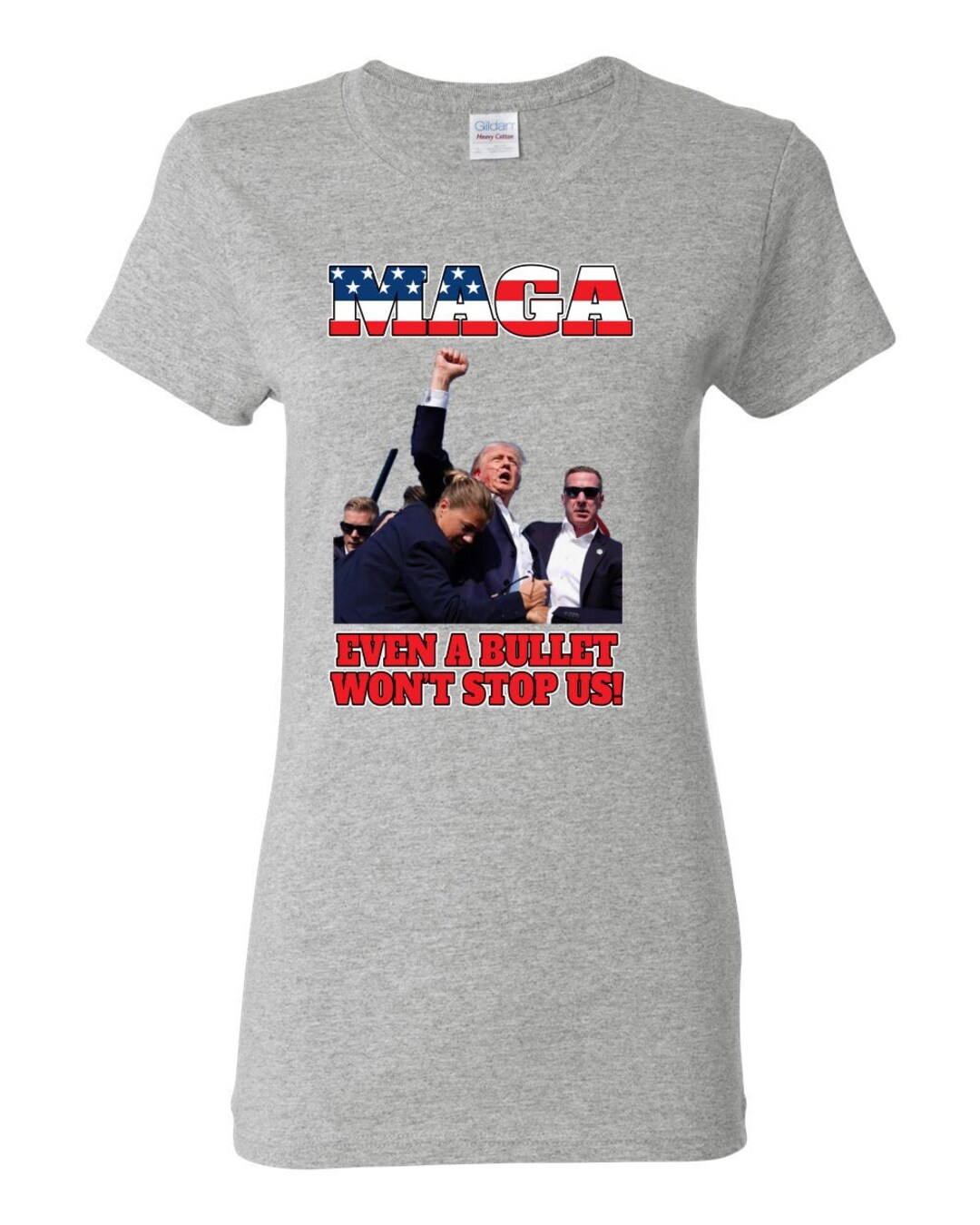 Trump 2024 MAGA Even a Bullet Won't Stop Us Pennsylvania Rally ...