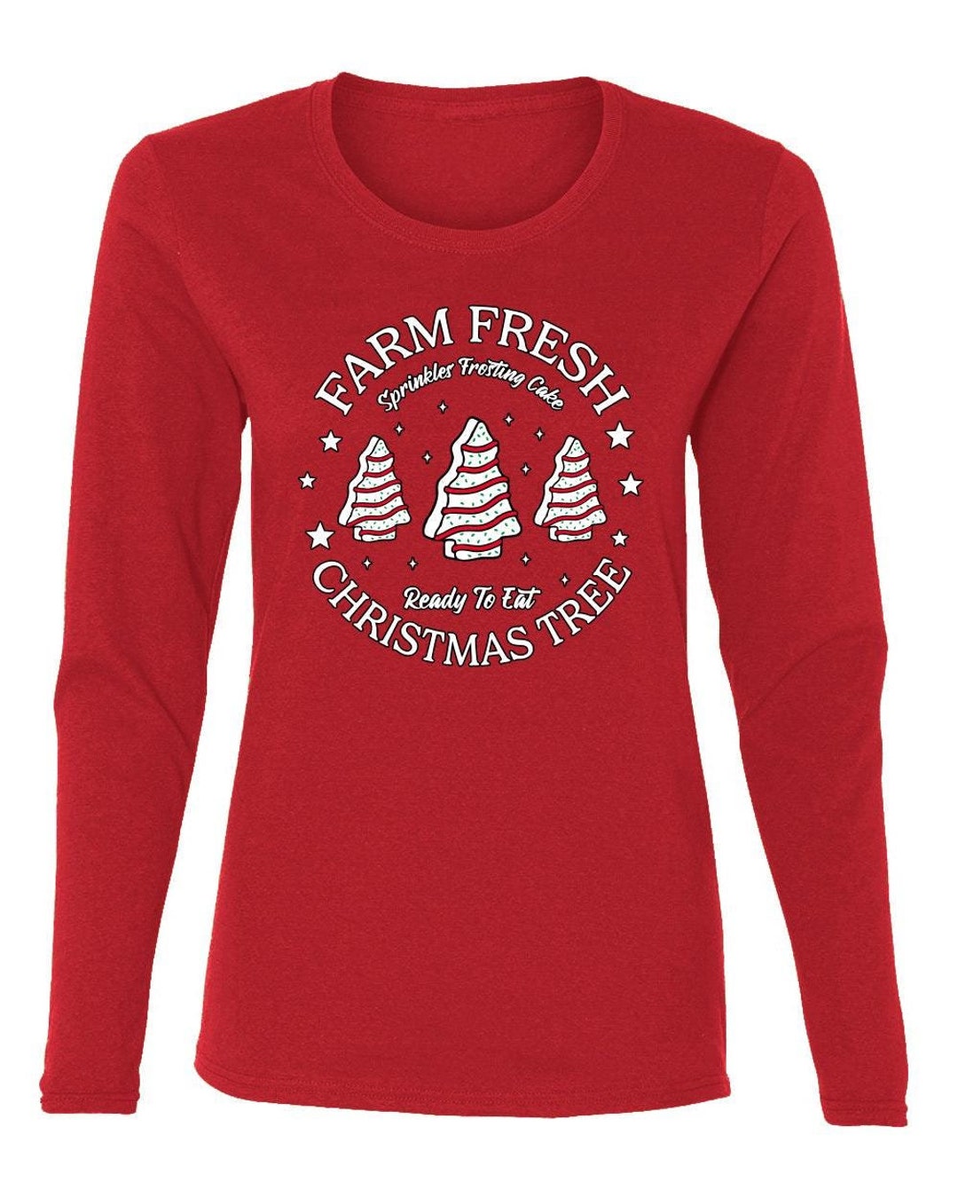 Farm Fresh Christmas Tree, Sprinkle Frosted Cake, Ready to Eat Classic ...