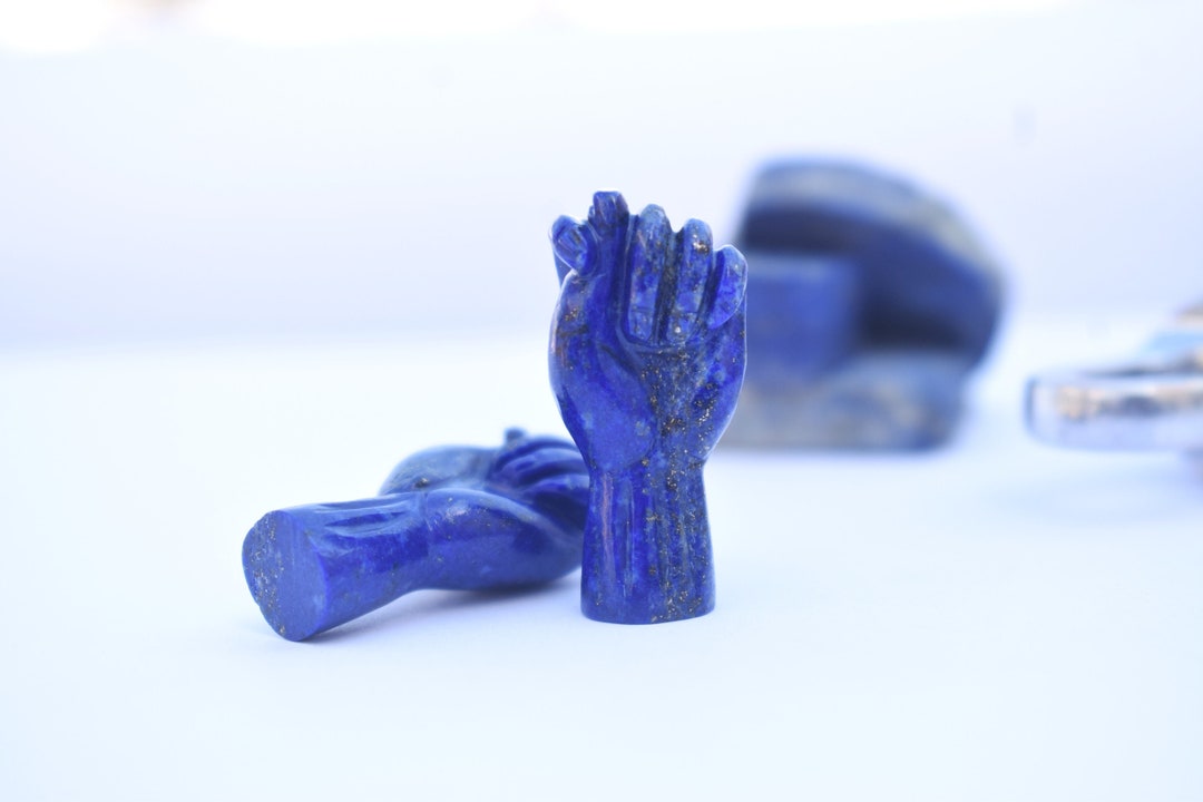 Fig Hand, Figa Fist, Mano Fico in Lapis Lazuli Gemstone, Loose Carved ...