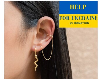 Ear Cuff Chain | Etsy