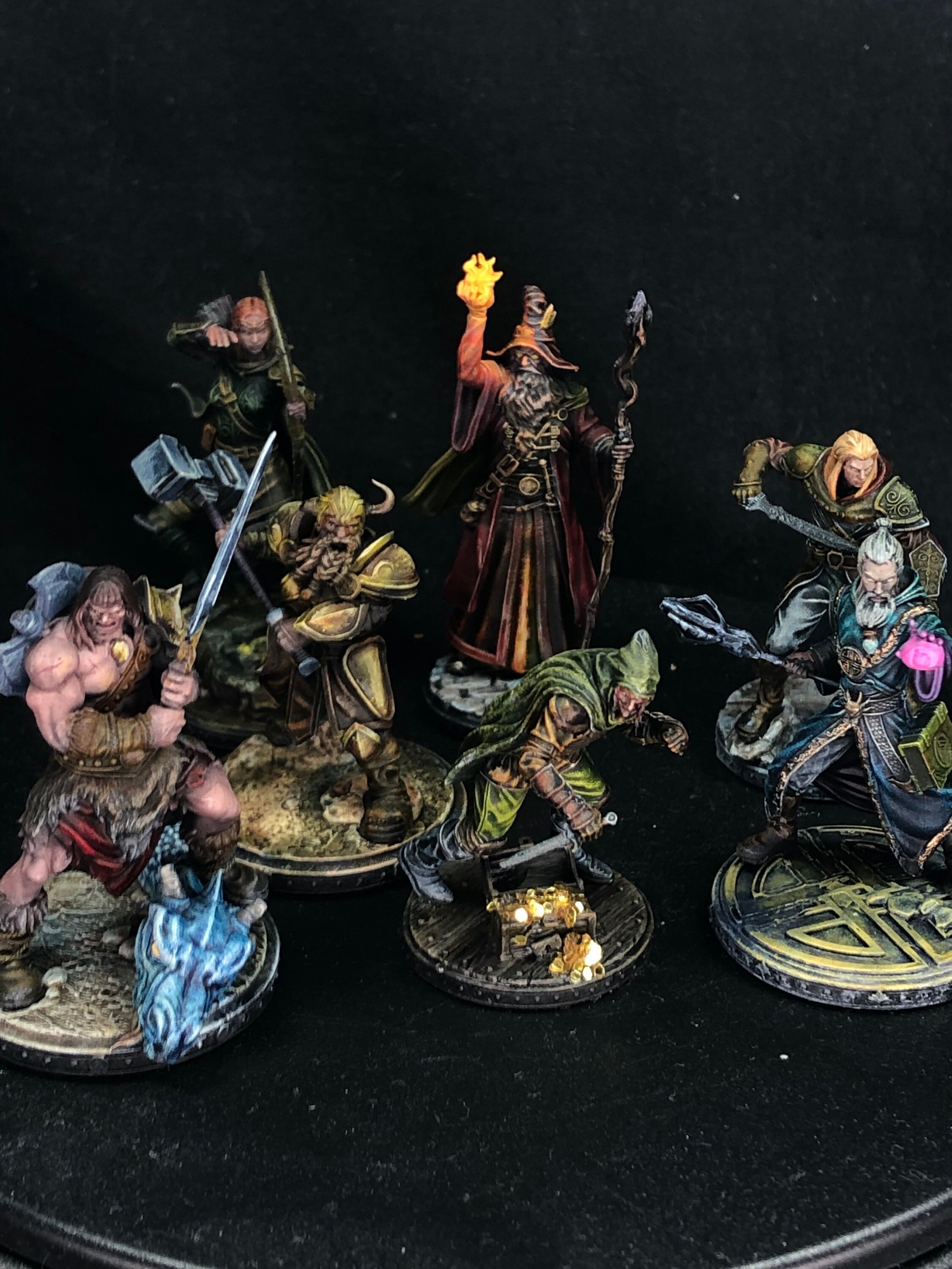 D&D Hero Bundle I Playable Characters I Dnd Painted Heroes I Primal ...
