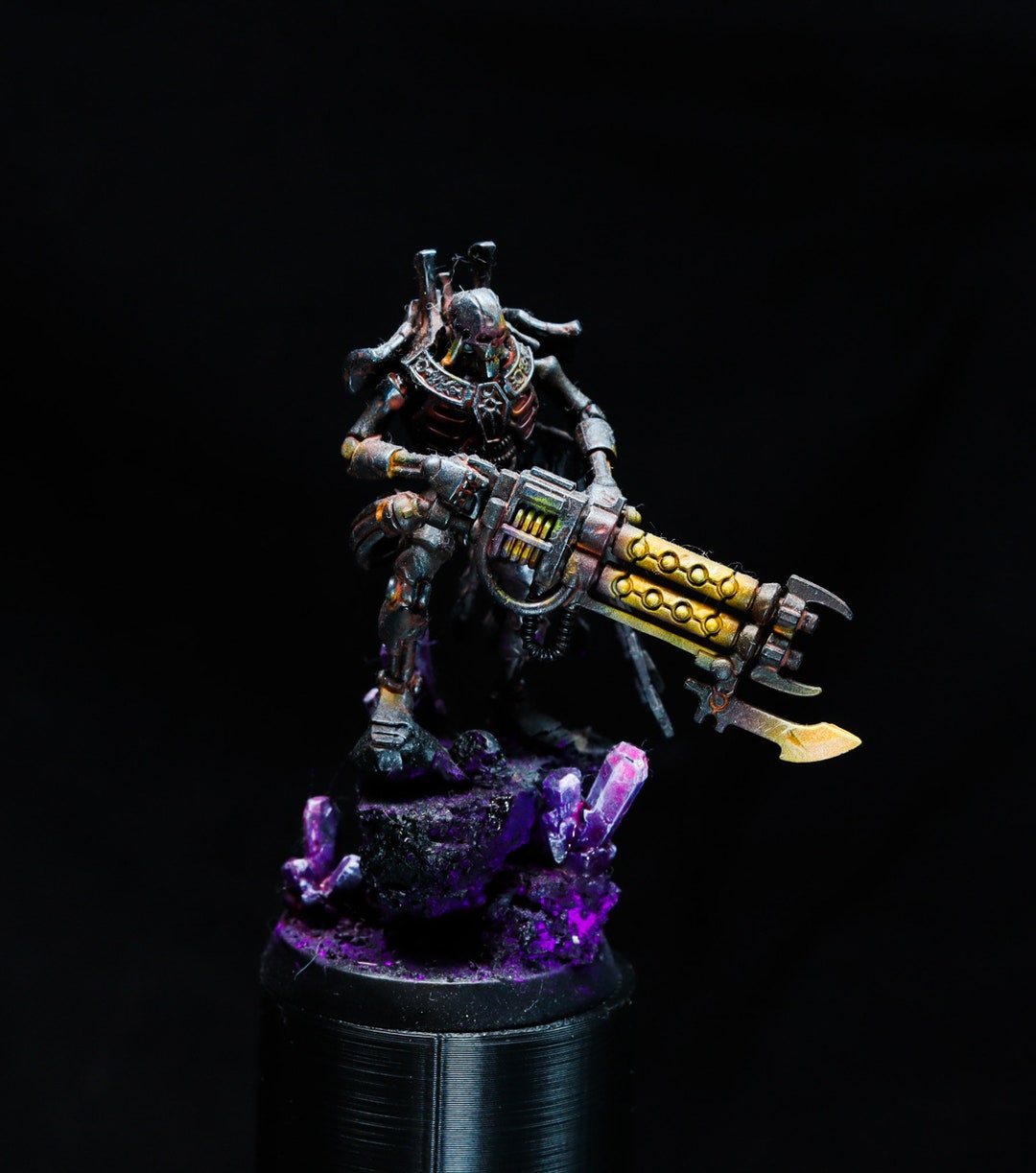 Necron Royal Warden Miniature Handpainted Custom Painted Warhammer 40k ...