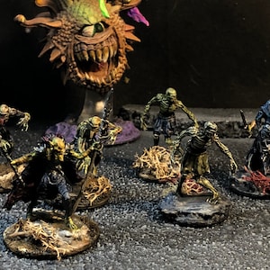 Ghoul Lord D&D Miniature Painted Dnd Mini Custom Dungeons and Dragons ...