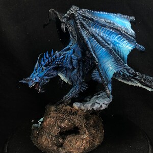 Blue Dragon Dnd Miniature Blue Dragon Mini for Dungeons and Dragons ...