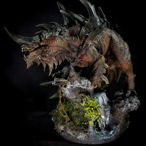 Dnd Tarrasque Miniature for Dungeons and Dragons Mini Gargantuan Dragon ...