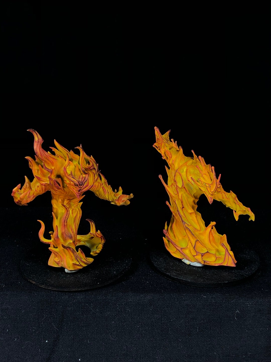 Fire Elemental Dnd Miniature Painted Mini for Dungeons and Dragons ...