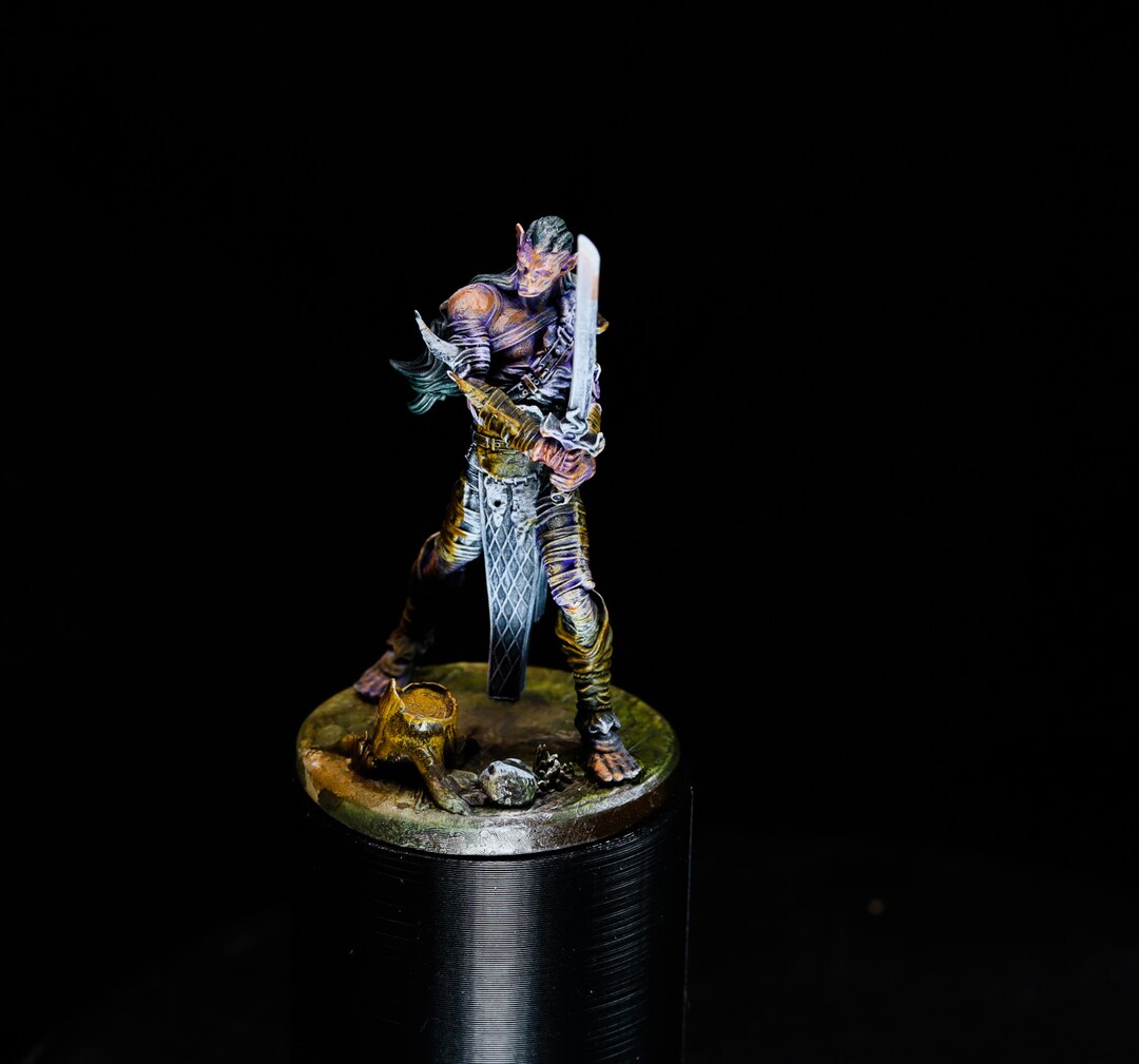 D&D Githyanki Warrior Miniature, Gyth Character Dungeons and Dragons ...