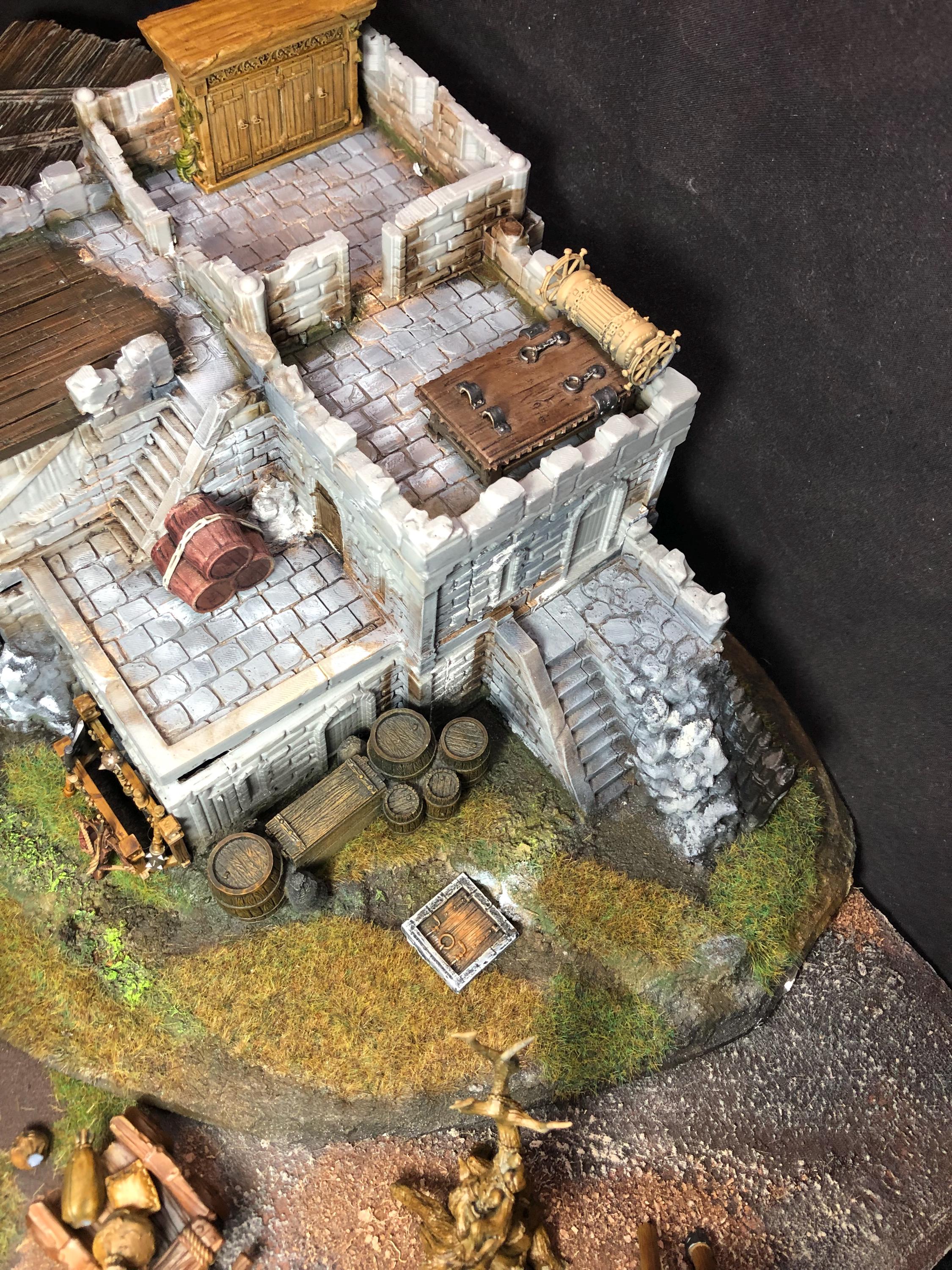Dnd Bandit Stronghold Large Map for Dungeons and Dragons Scatter ...