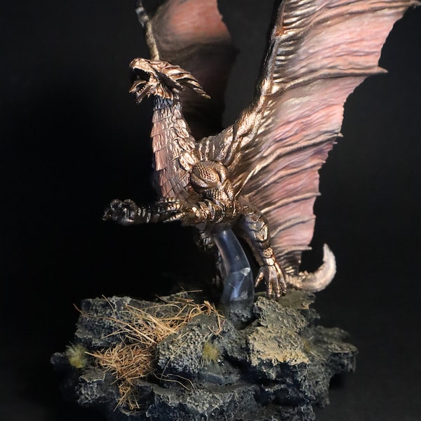 Brass Dragon Dnd Mini - Etsy