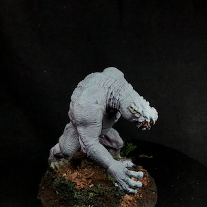 Grey Render Dnd Miniature Painted Mini for Dungeons and Dragons Hand ...