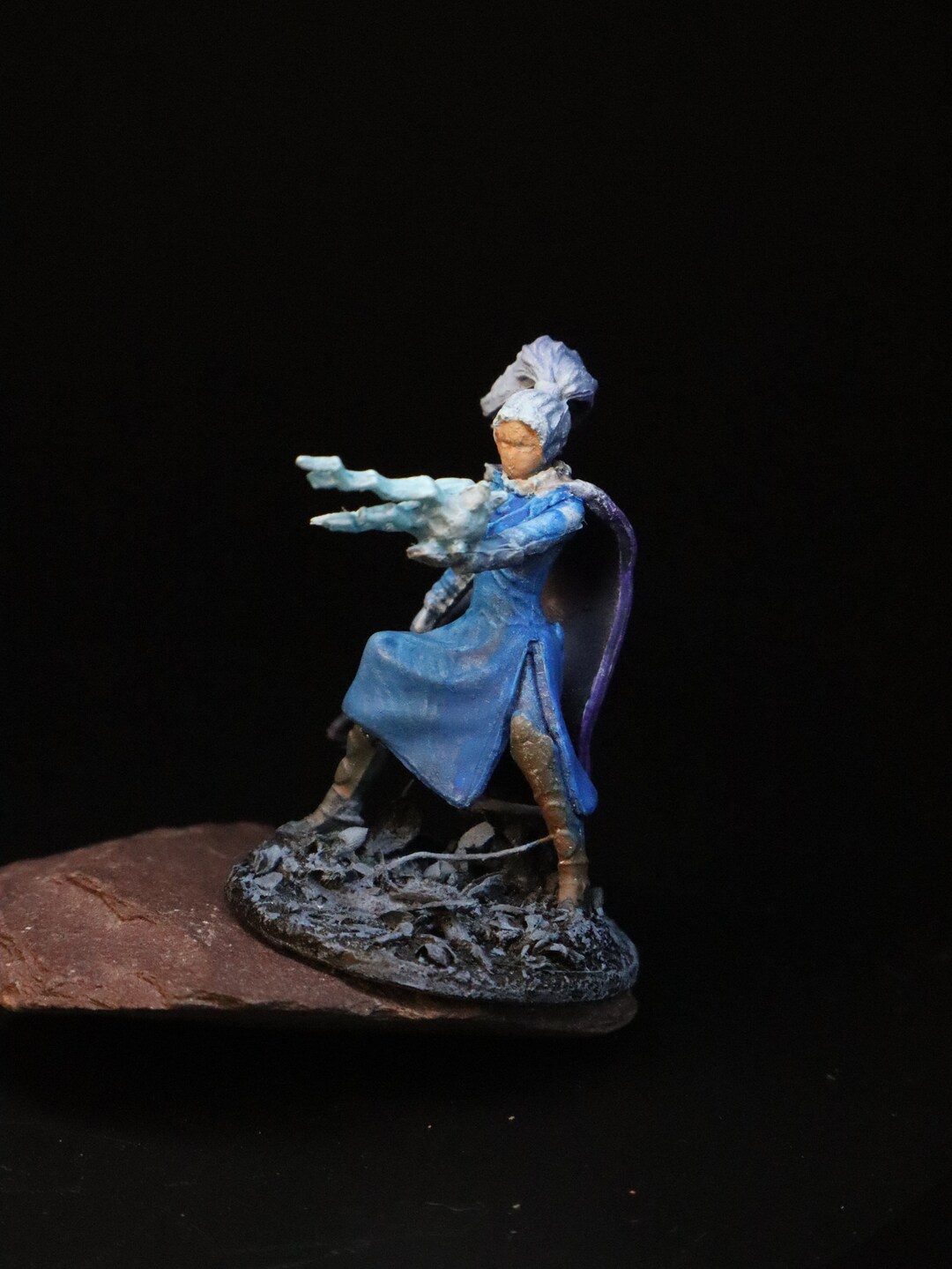 D&D Human Sorcerer, Mage, Wizard Dnd Miniature Painted Mini for ...