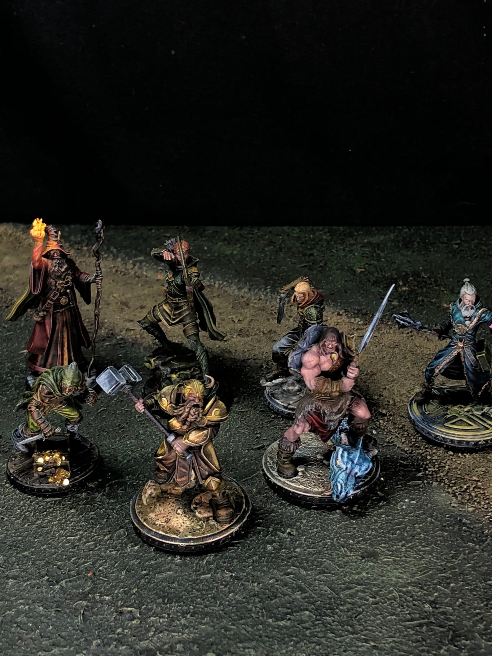 D&D Hero Bundle I Playable Characters I Dnd Painted Heroes I Primal ...