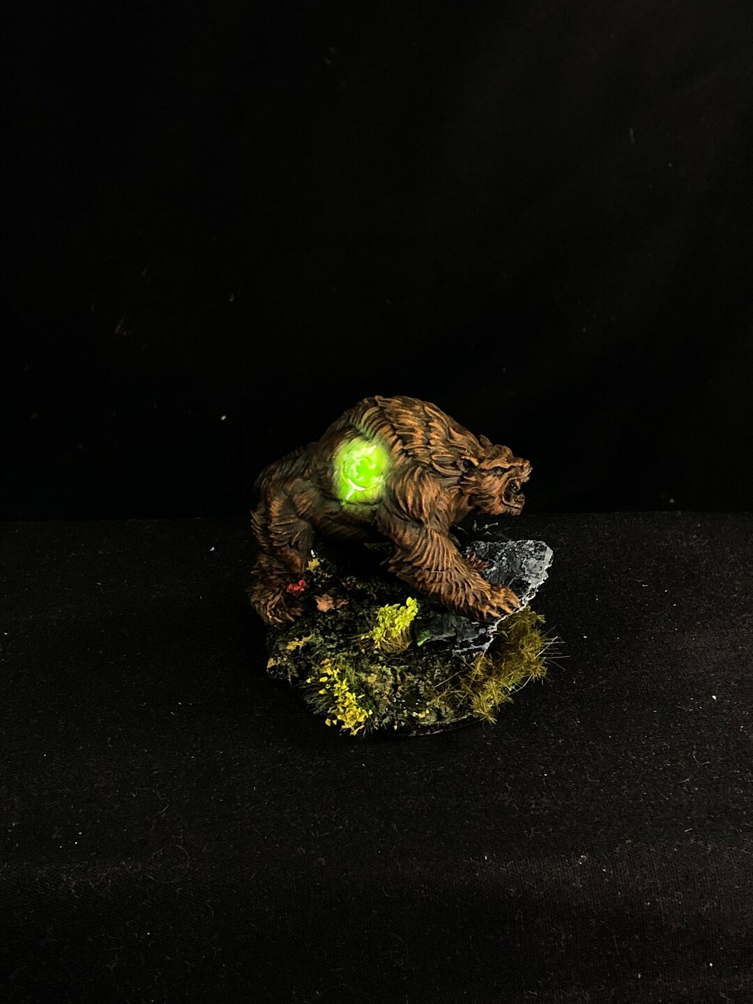 Dnd Druid Shape Shift Bear Form Miniature Dnd Mini for Dungeons and ...