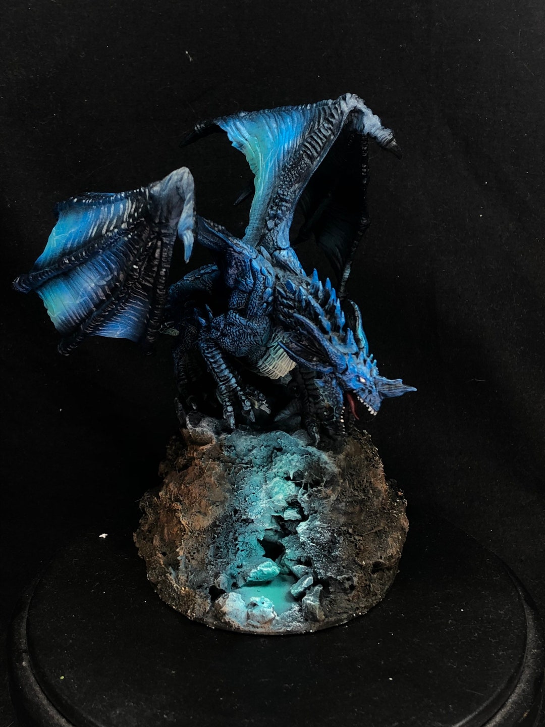 Blue Dragon Dnd Miniature Blue Dragon Mini for Dungeons and Dragons ...