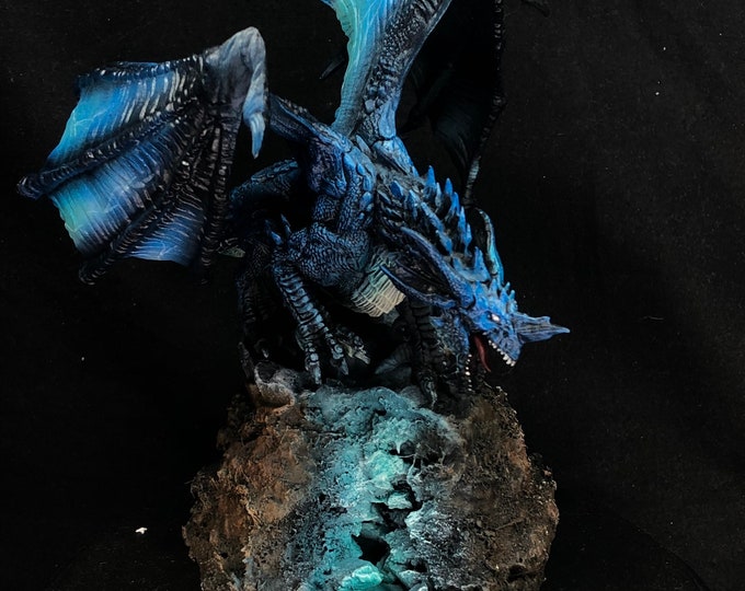 Blue Dragon Dnd Miniature Blue Dragon Mini for Dungeons and Dragons ...
