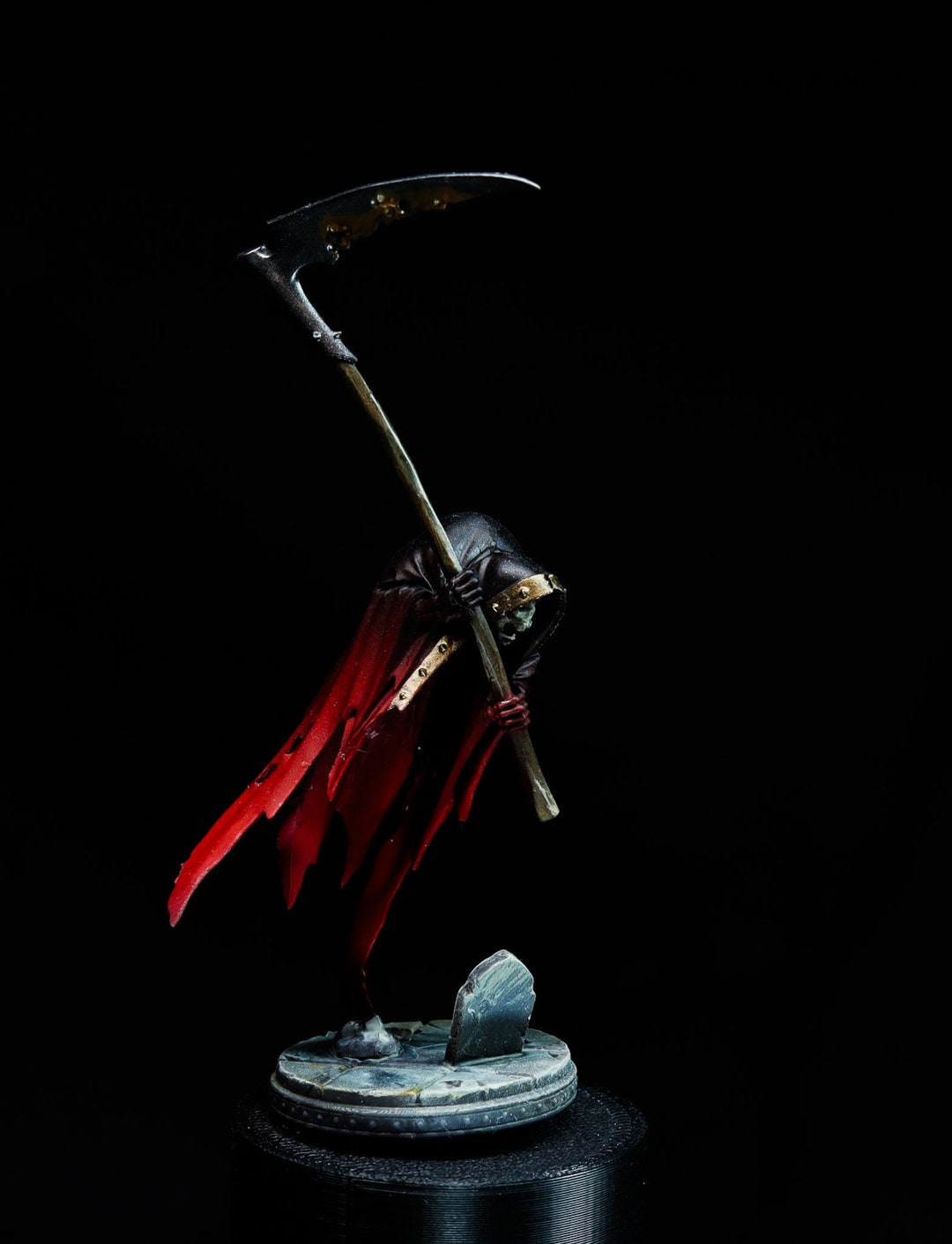 Grim Reaper D&D Hand Painted Wraith Dungeons and Dragons Mini Miniature ...