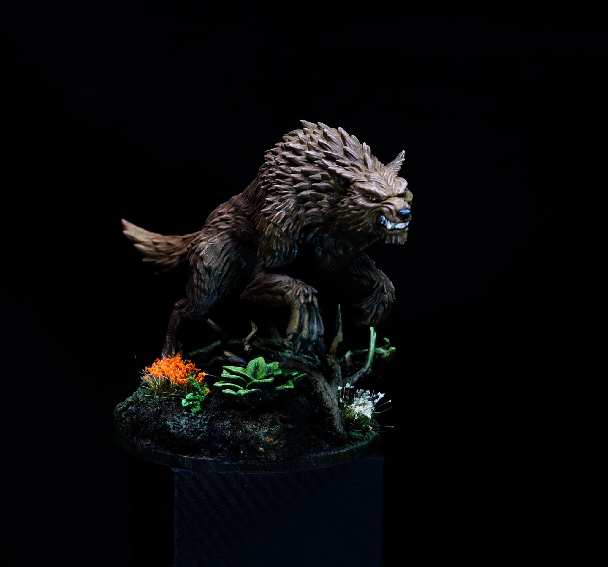 D&D Dire Wolf Miniature Alpha Wolf Dnd Minis for Dungeons and Dragons ...