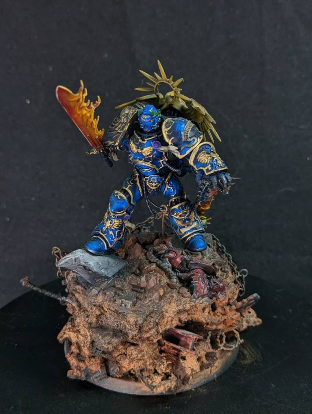 Roboute Guilliman Space Marine Miniature Handpainted Custom Painted ...