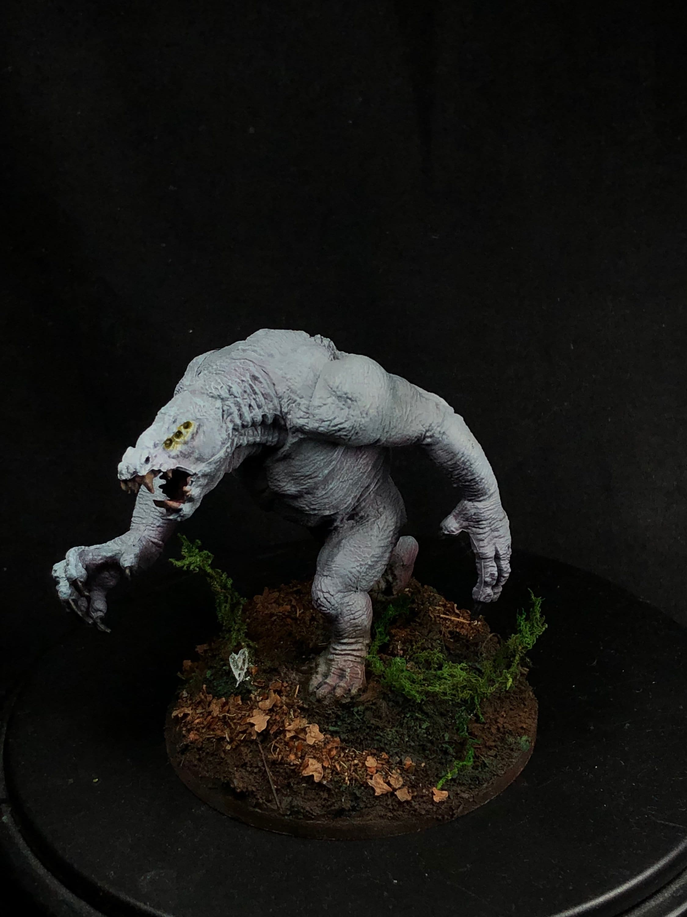Grey Render Dnd Miniature Painted Mini for Dungeons and Dragons Hand ...