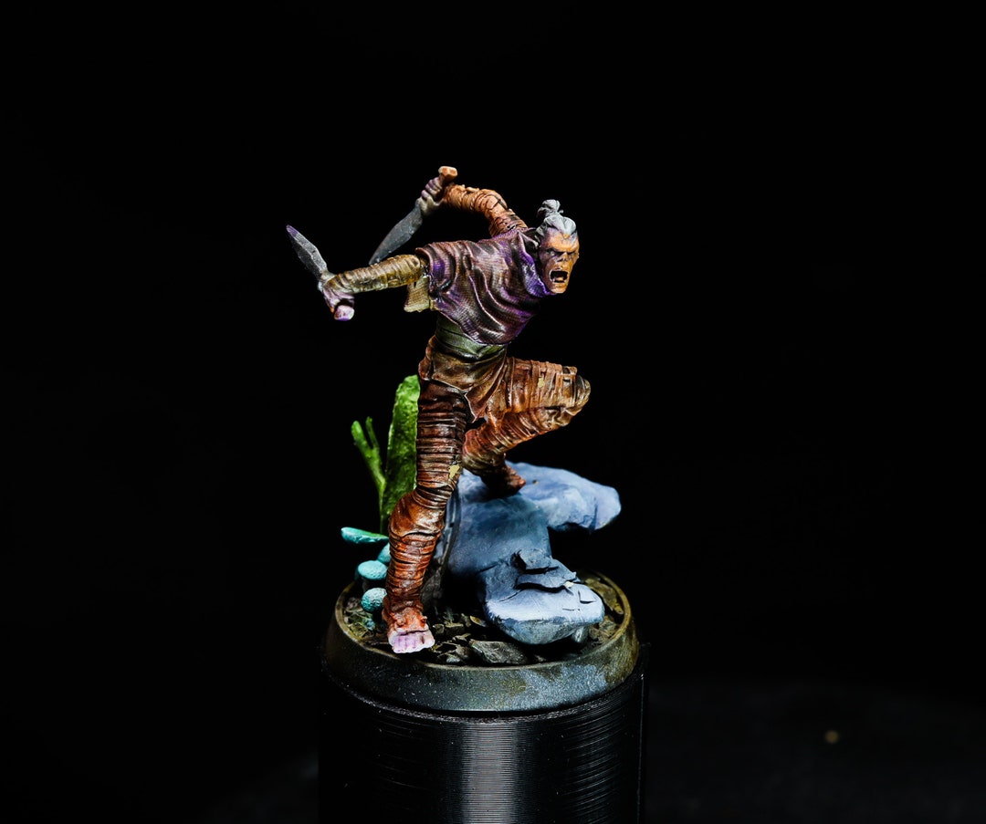 D&D Githyanki Warrior Miniature, Gyth Character Dungeons and Dragons ...