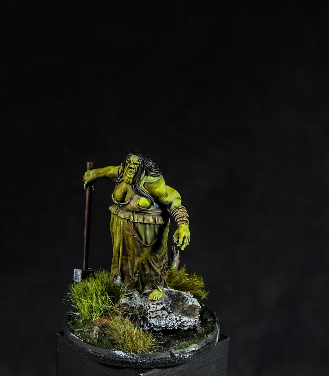 Swamp Hag Dnd Miniature Painted Mini for Dungeons and Dragons Hand ...